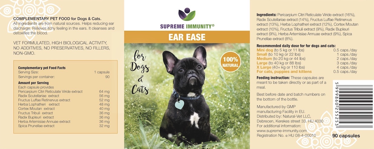 EAR EASE (Fül egészség támogató) - Supreme Immunity